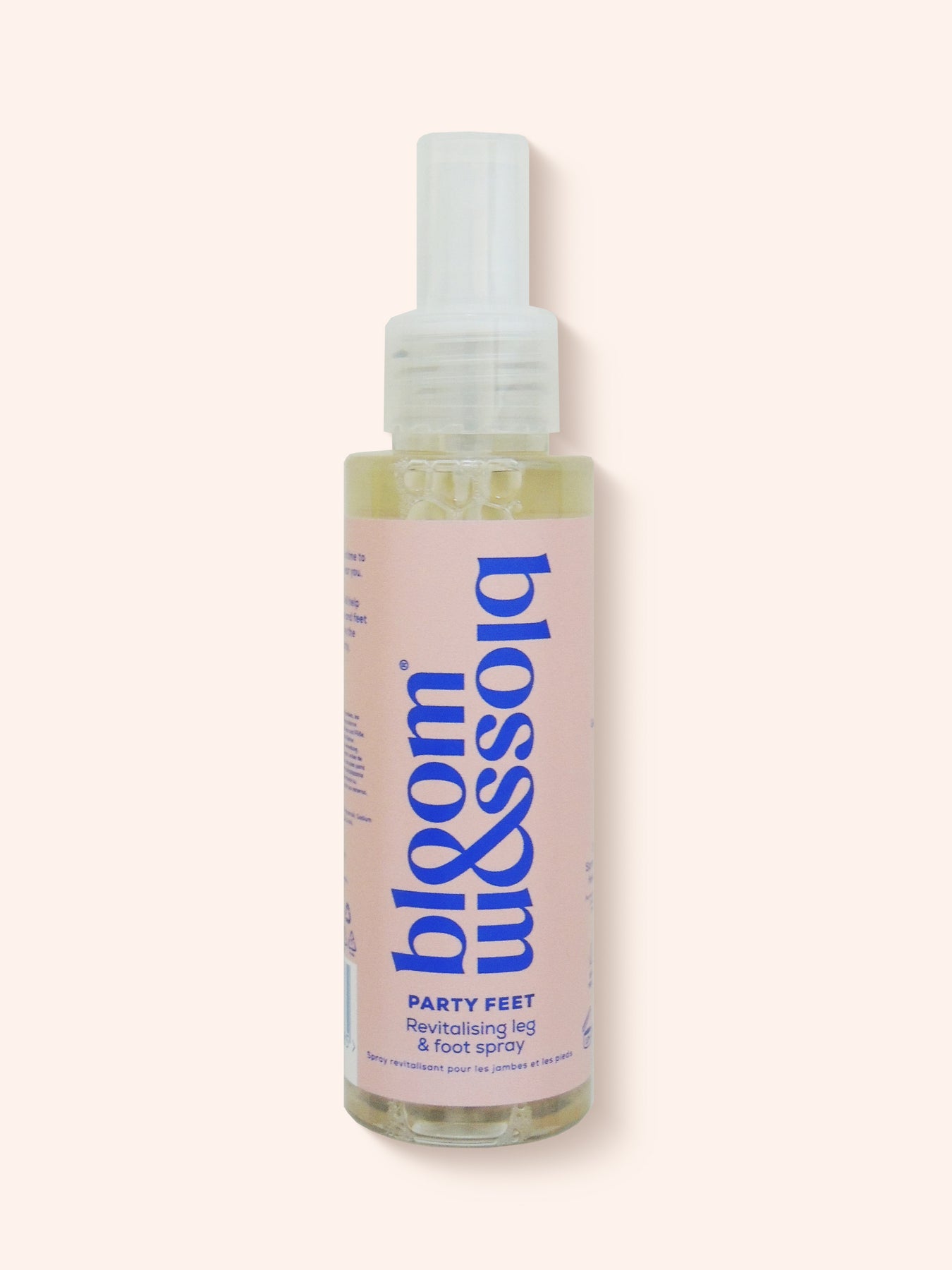 Revitalising leg & foot spray, Party Feet - Refreshing spray for legs ...
