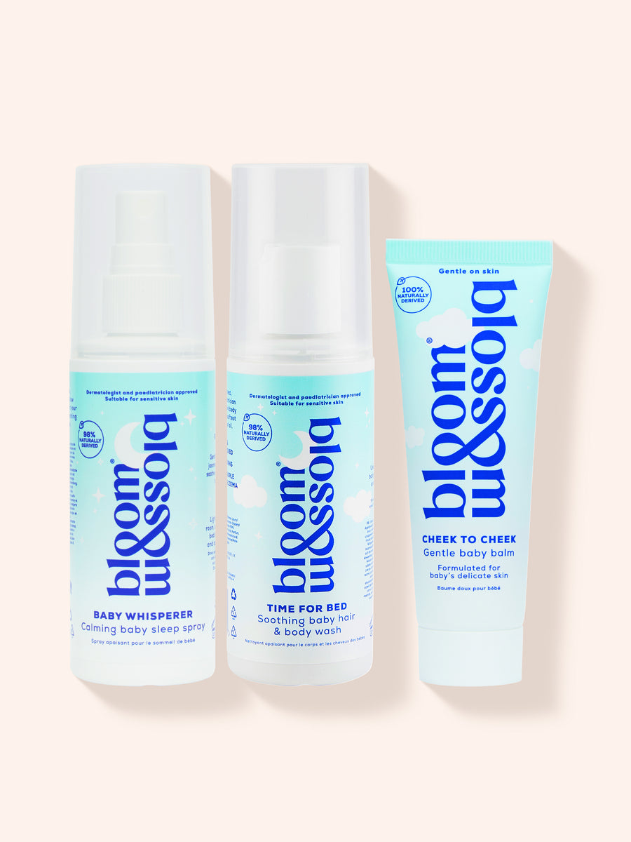 The baby bedtime routine gift set, Sleep Like a Baby - Bloom and Blossom